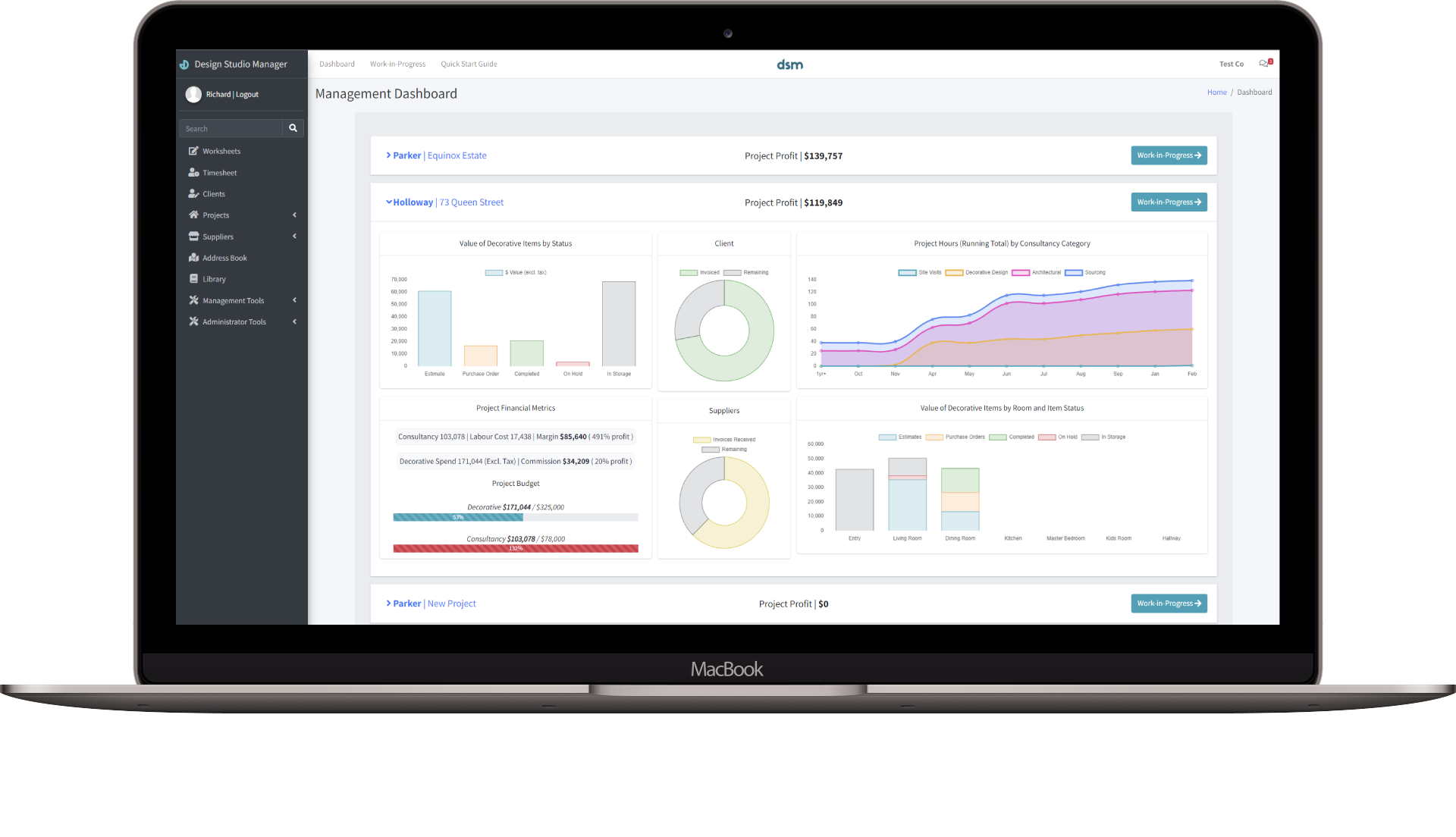 Design Studio Manager