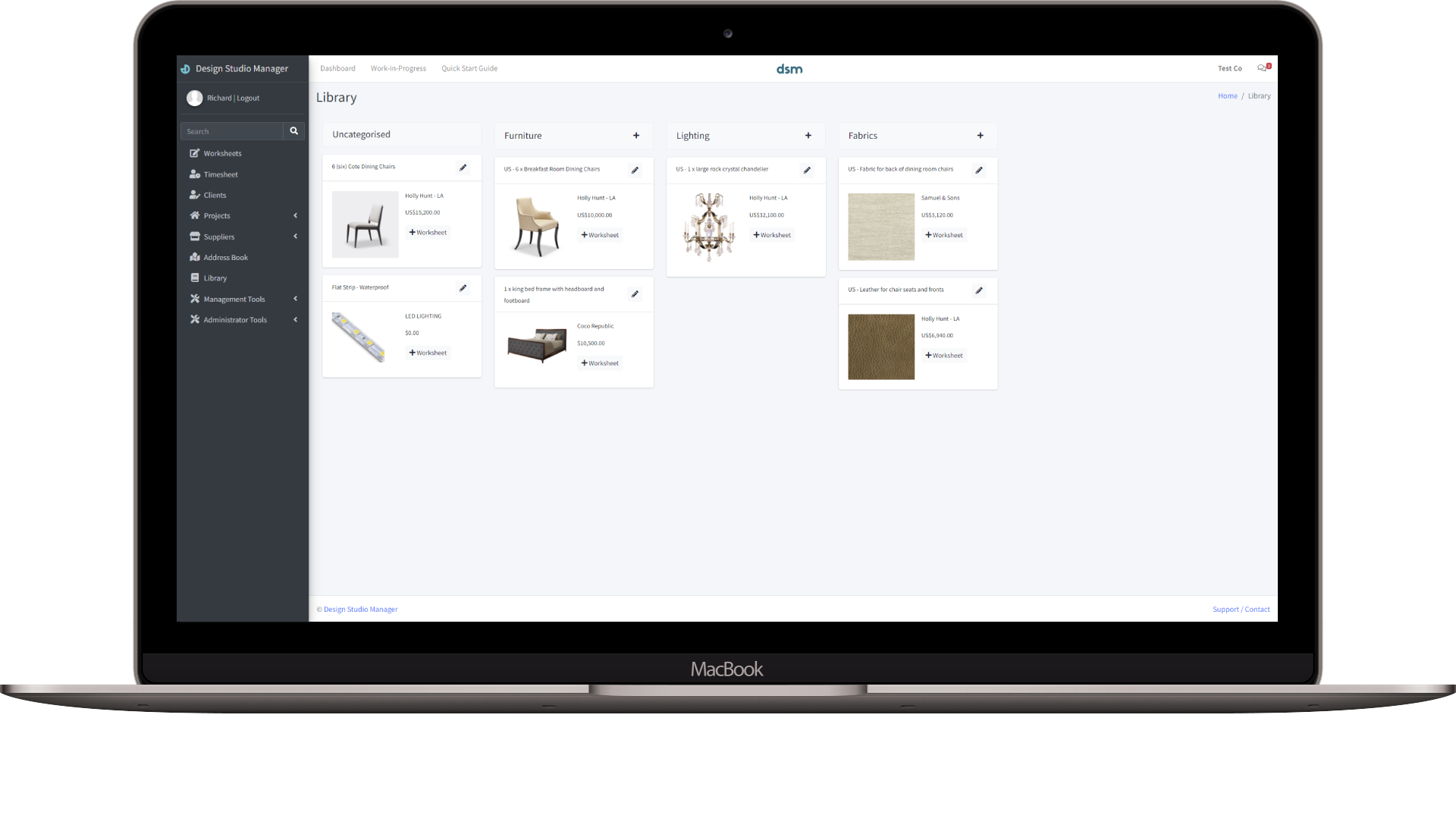 Design Studio Manager